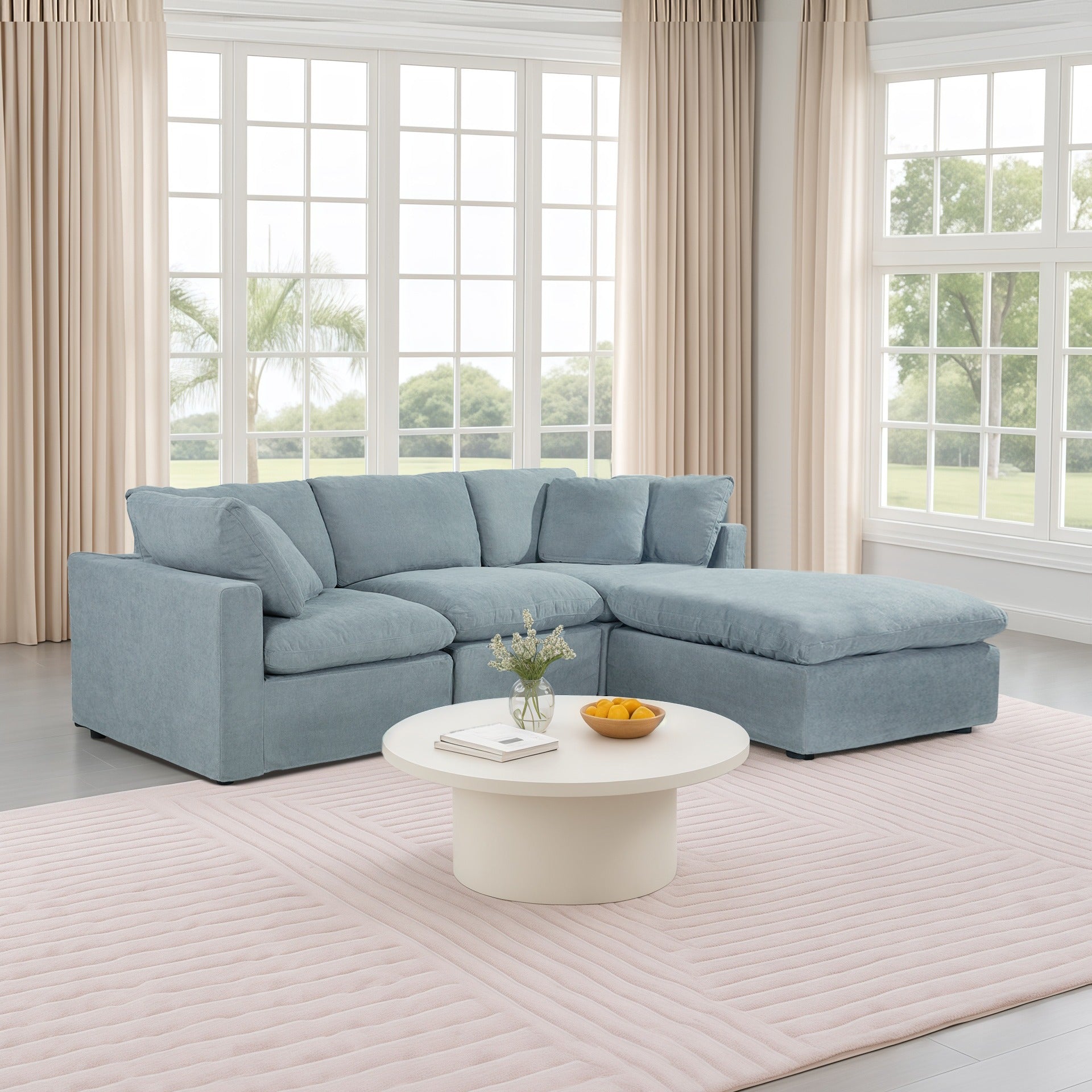 How to Design a Flexible Living Room With Modular Sofas | Treasurebox