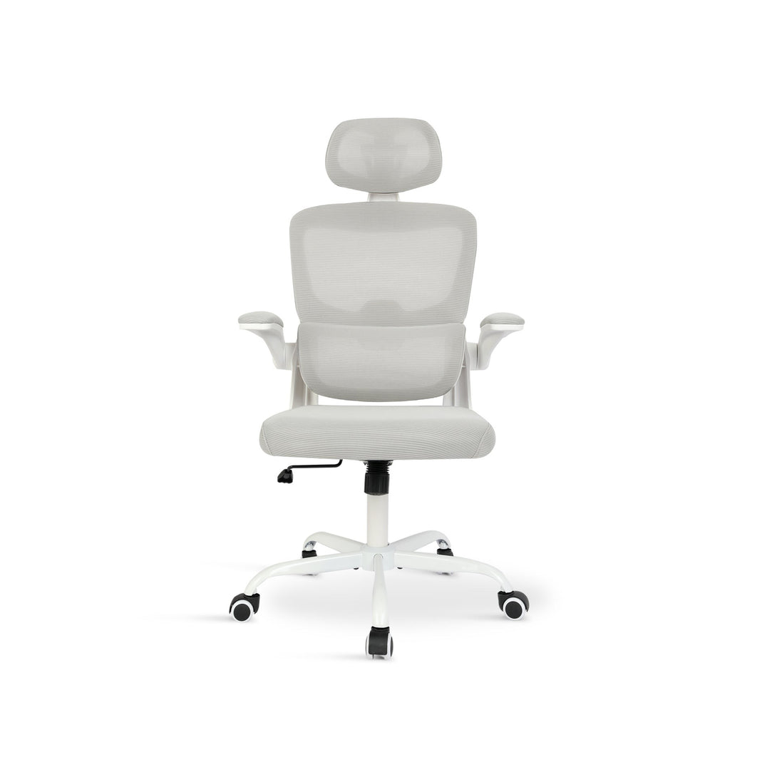 Edison Office Chair - Stylish Grey Comfort – Treasurebox