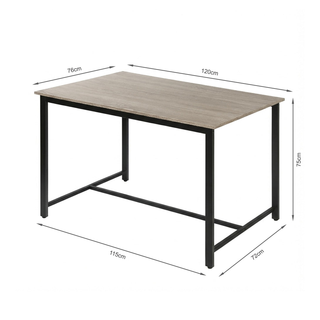 Merren 3 Piece Dining Set - Grey Oak – Treasurebox