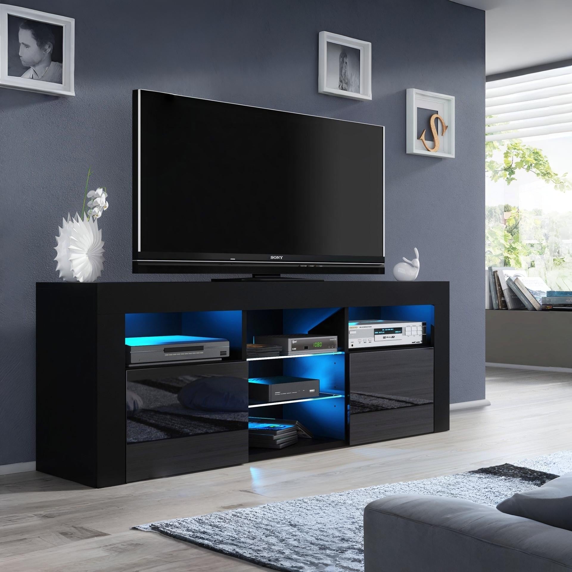 Atka 1.45m LED Entertainment Unit - Sleek & Modern – Treasurebox