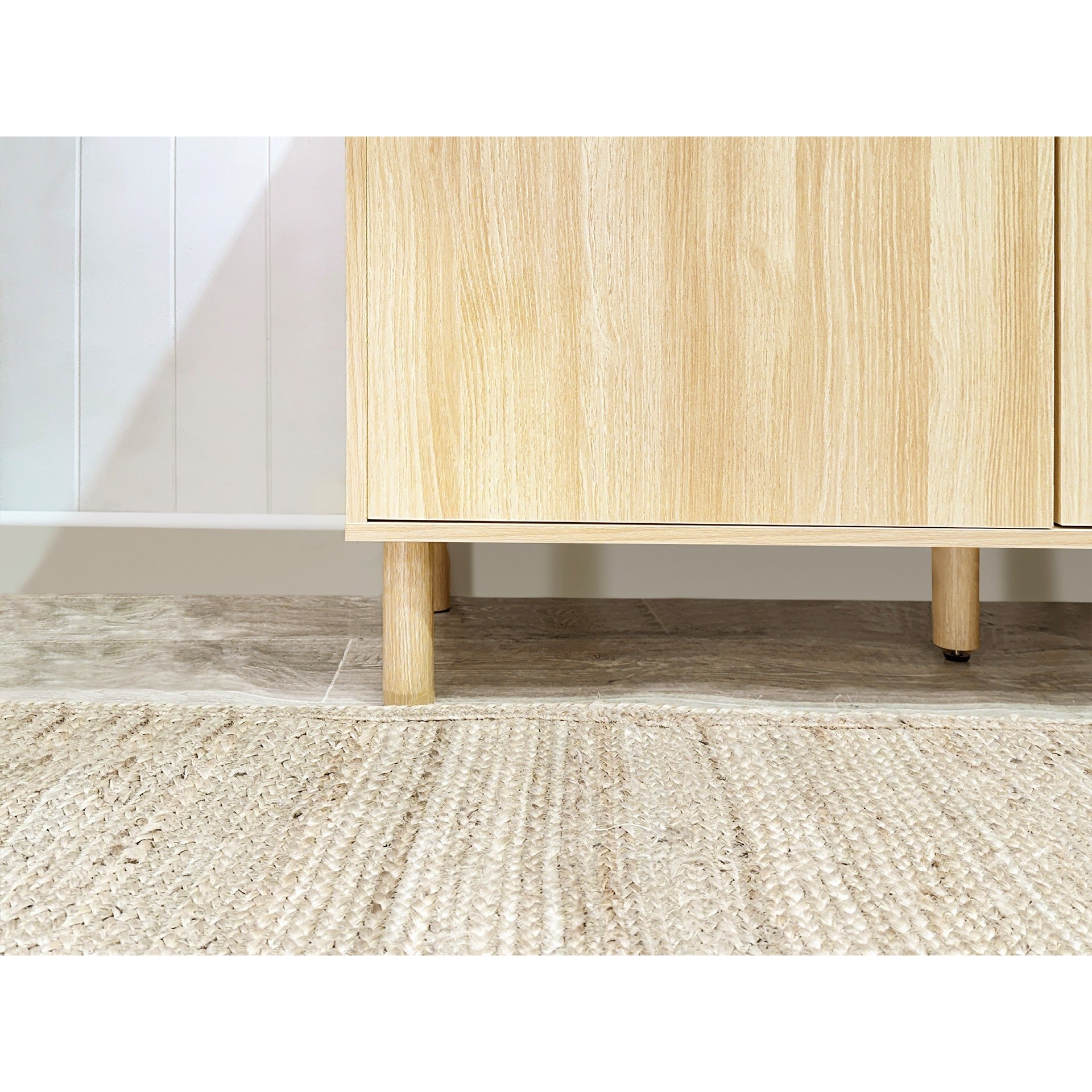 Custer Sideboard Buffet Table - Oak for Contemporary Decor – Treasurebox
