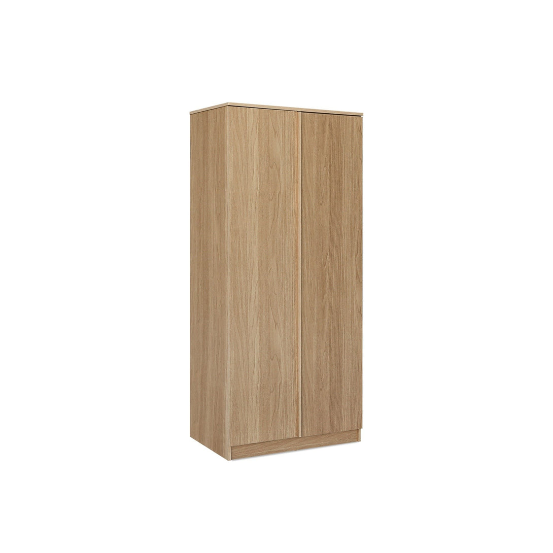 Benny 2 Door Wardrobe - Light Teak – Treasurebox