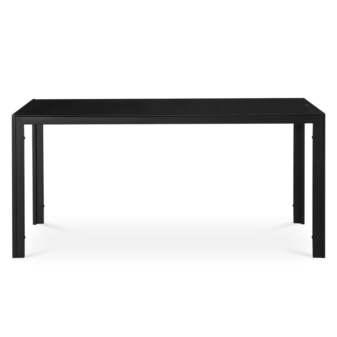 Samuel 7 Piece 1.6m Dining Set - Black | Modern Style – Treasurebox