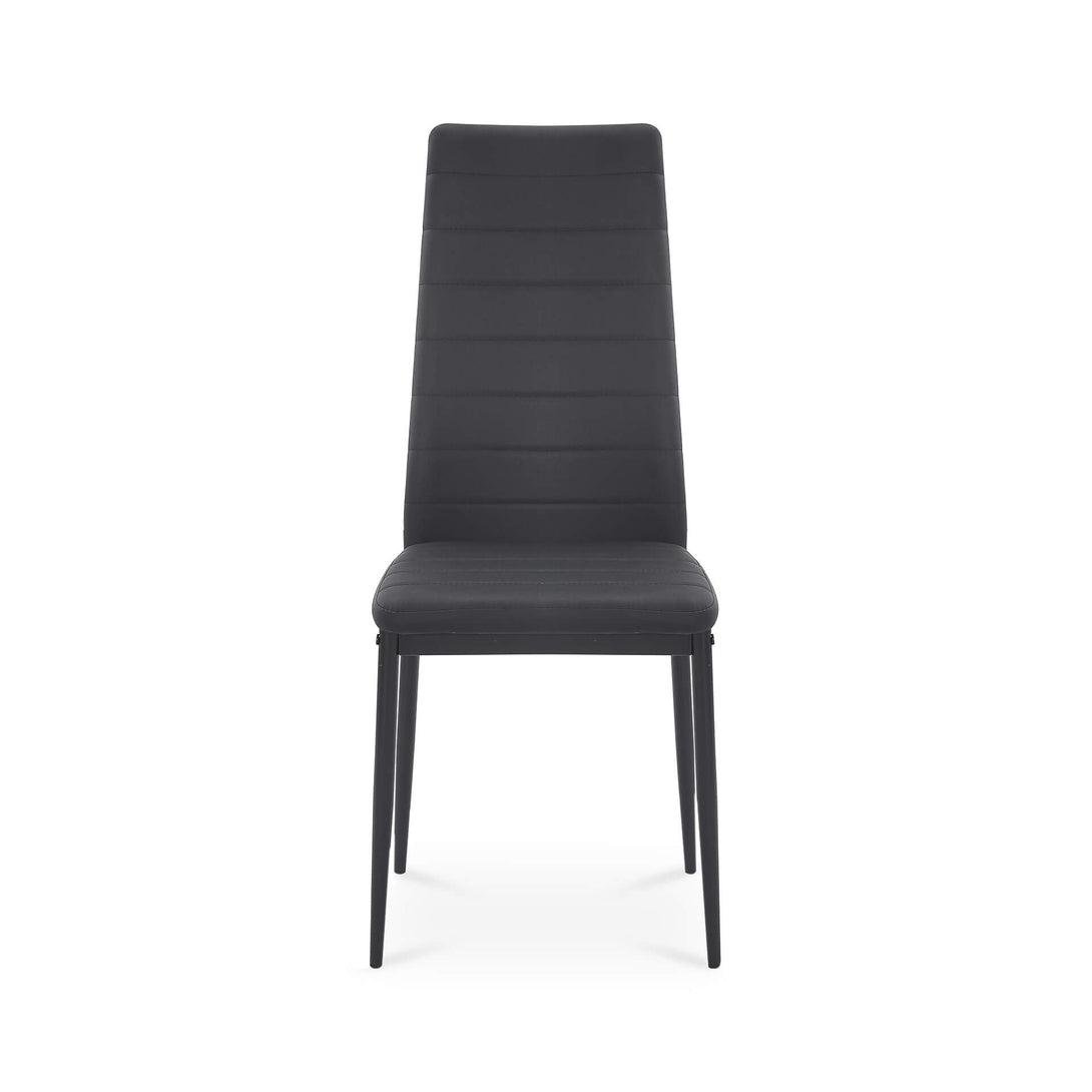 Samuel 7 Piece 1.6m Dining Set - Black | Modern Style – Treasurebox