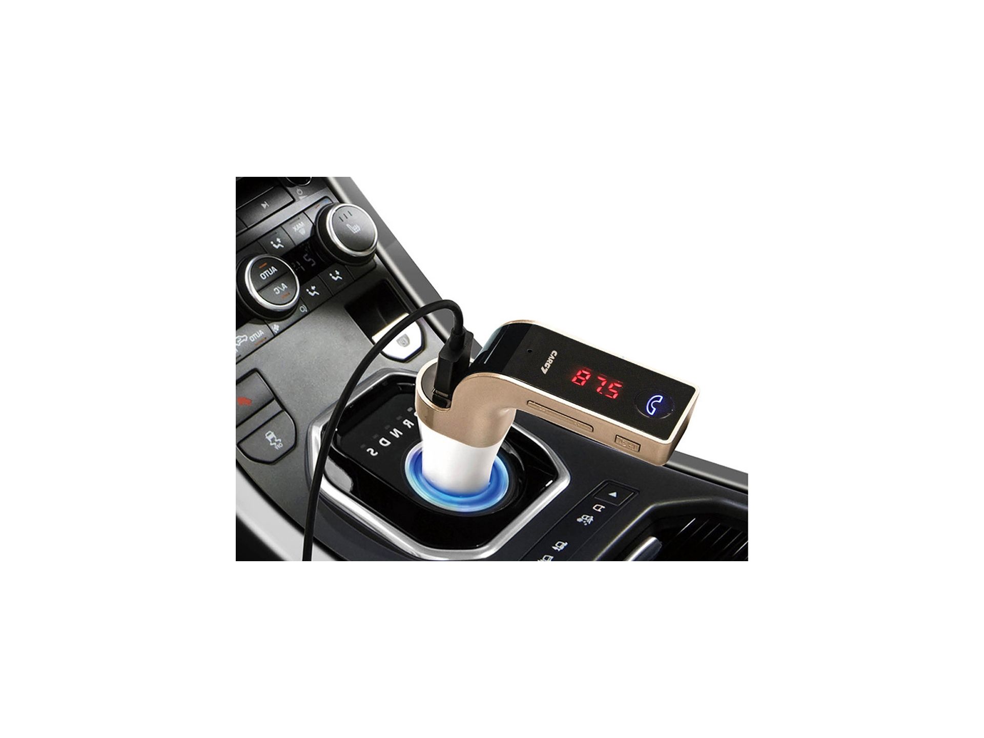 CAR Hands Free Wireless Bluetooth FM Transmitter By Treasurebox CAR Hands Free Wireless Bluetooth FM Transmitter By Treasurebox